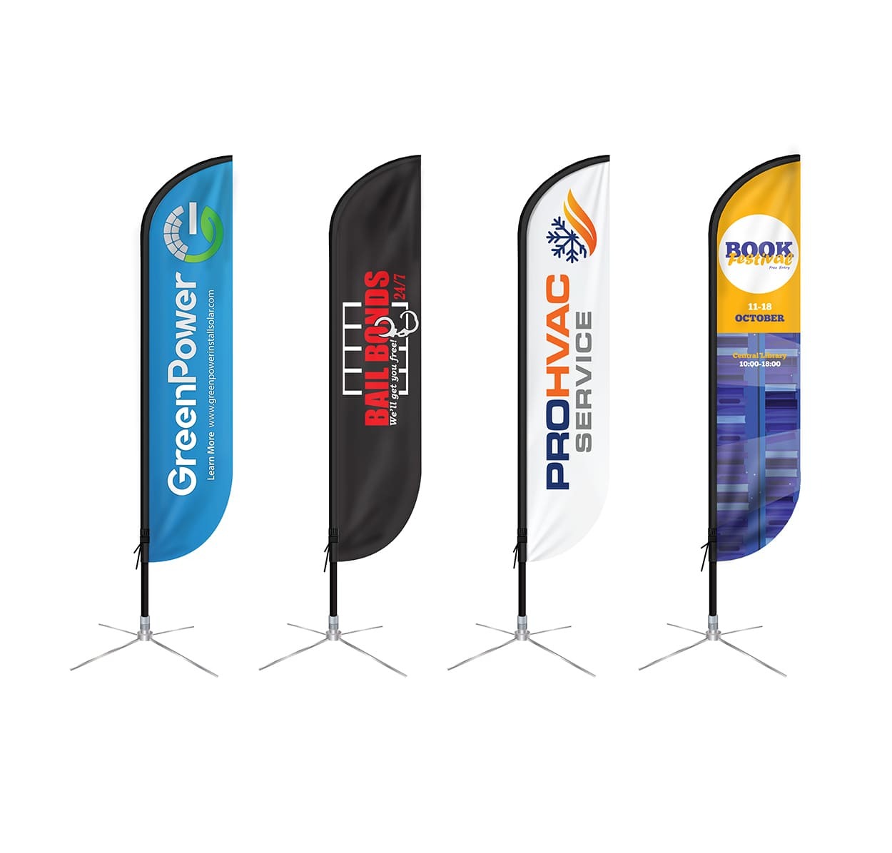 Custom Feather Flag Stand | Anything2print