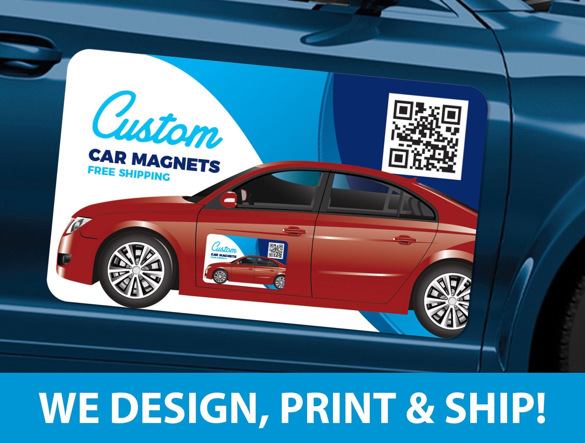 Magnetic Signage | Custom Magnetic Sign | Car Magnetic Sign