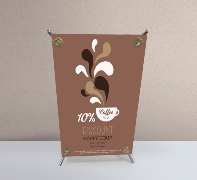 Shop Mini X Table Top Display | Anything2print