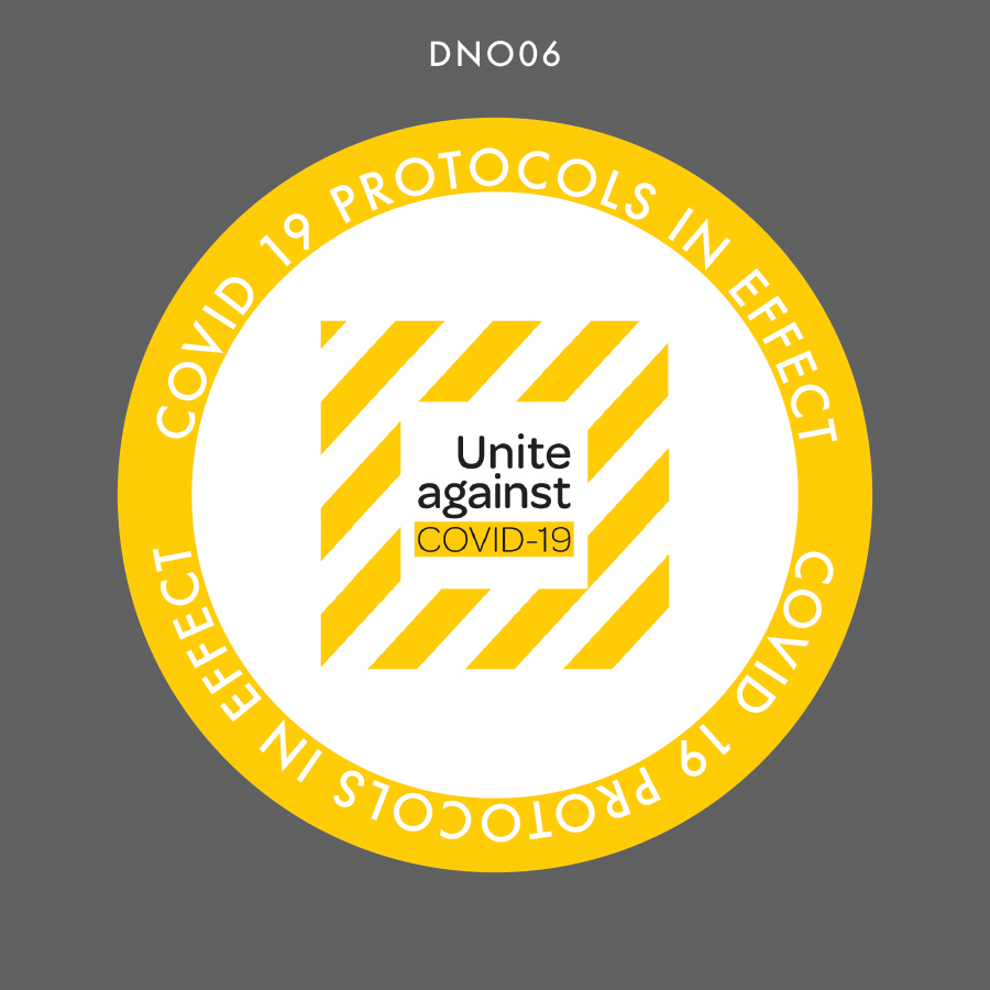 "DO NOT OCCUPY" STICKER