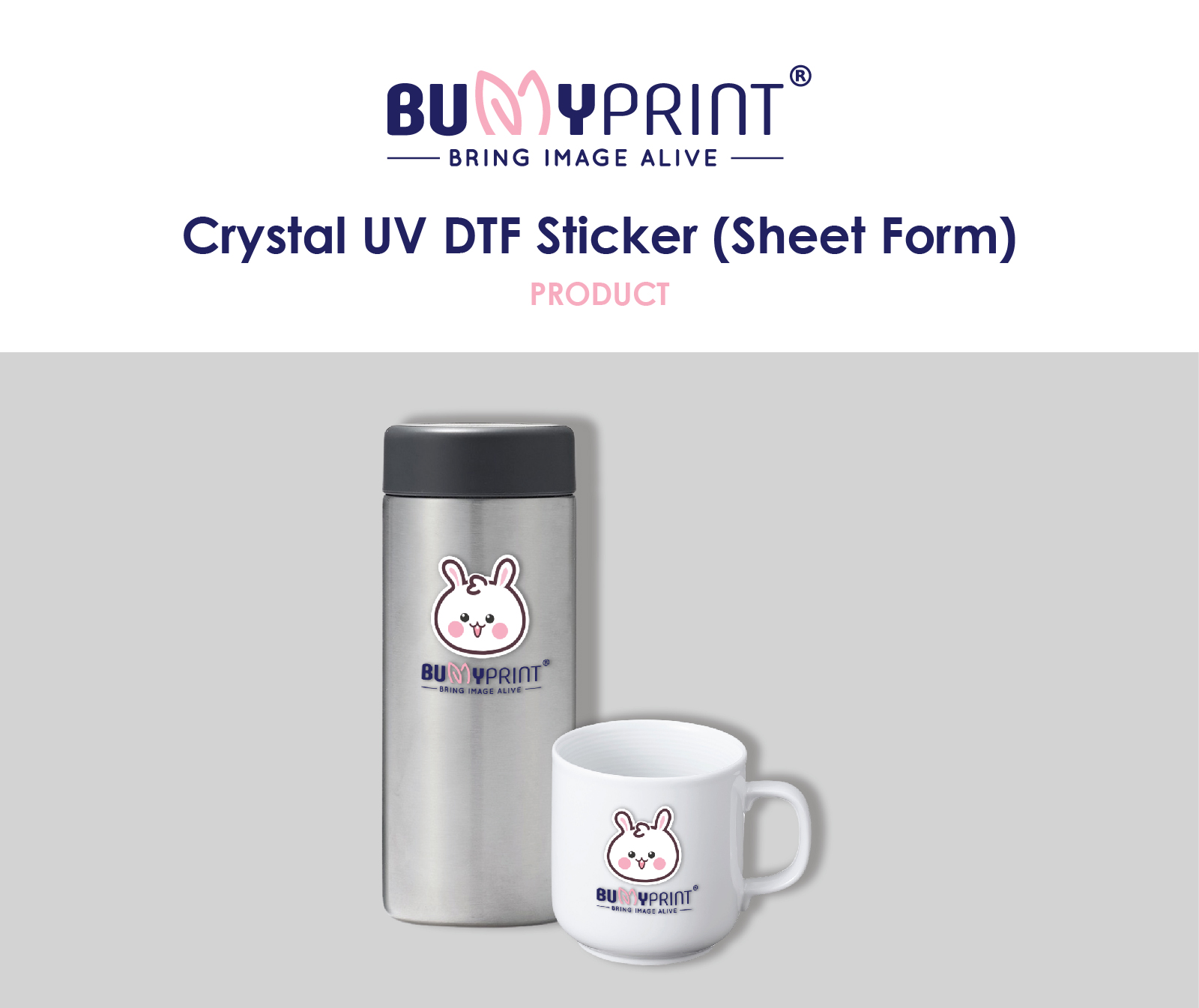 Crystal UV DTF Transfer Sticker Printing in Malaysia