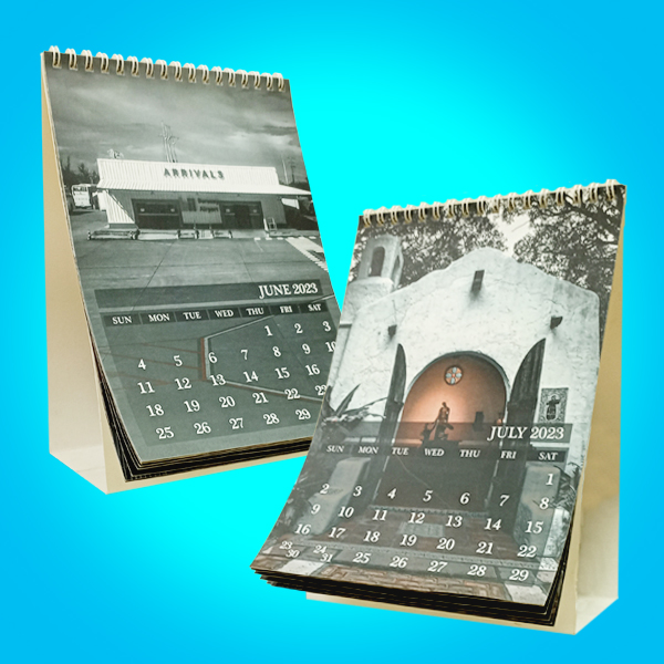 Desk Calendar (Portrait) - Click to Print