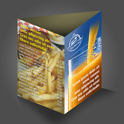 Table Tent Card (Three Side) - Click to Print