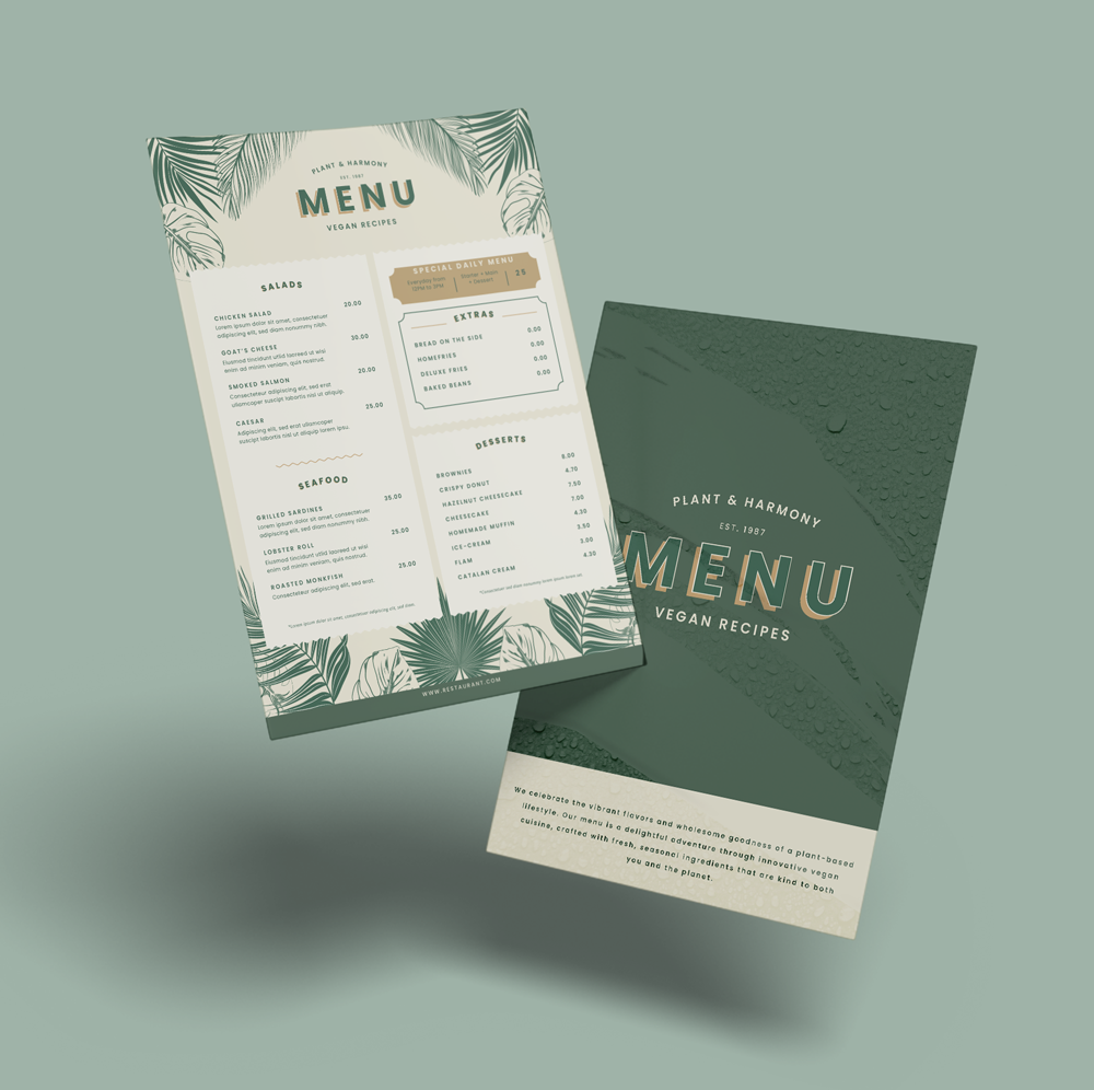 Menus
