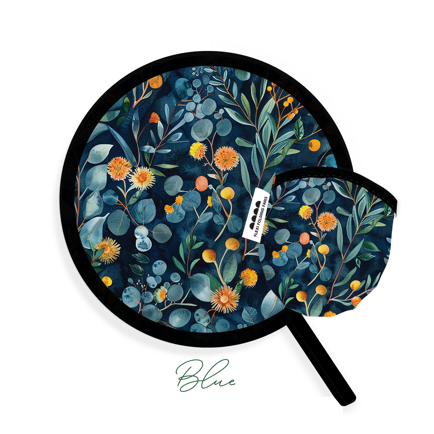 Flexi Folding Fans - Deep Australiana - Creative Print Group