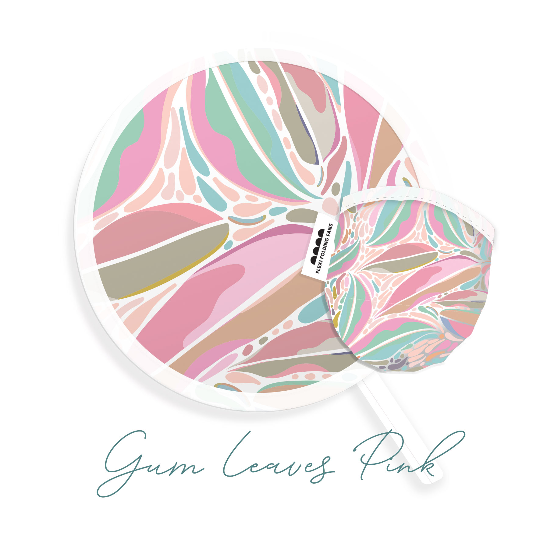 Flexi Folding Fans - Soft Australiana - Creative Print Group