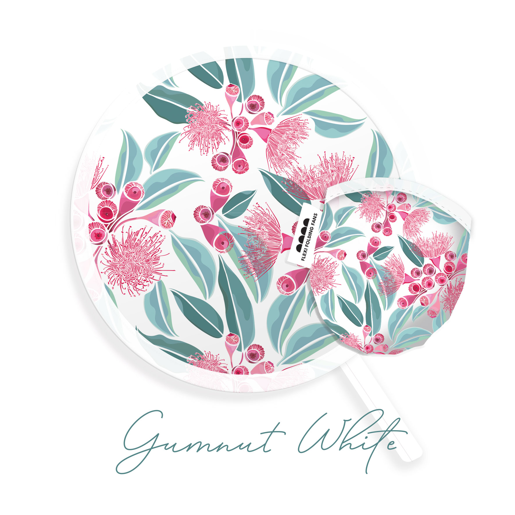 Flexi Folding Fans - Soft Australiana - Creative Print Group