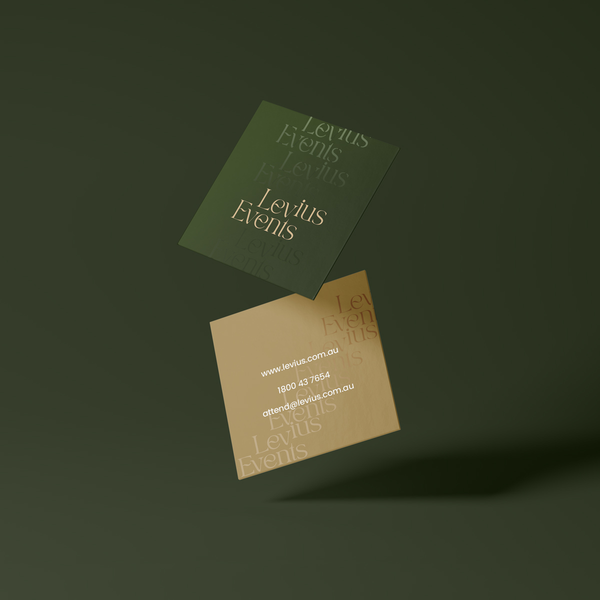 Square Business Cards | Modern Custom Print Designs Australia ...