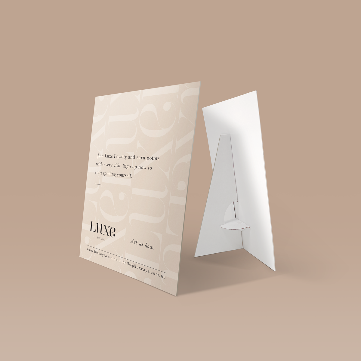 Counter Card - Creative Print Group