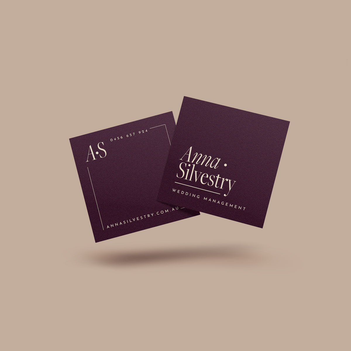 Square Business Cards | Modern Custom Print Designs Australia ...