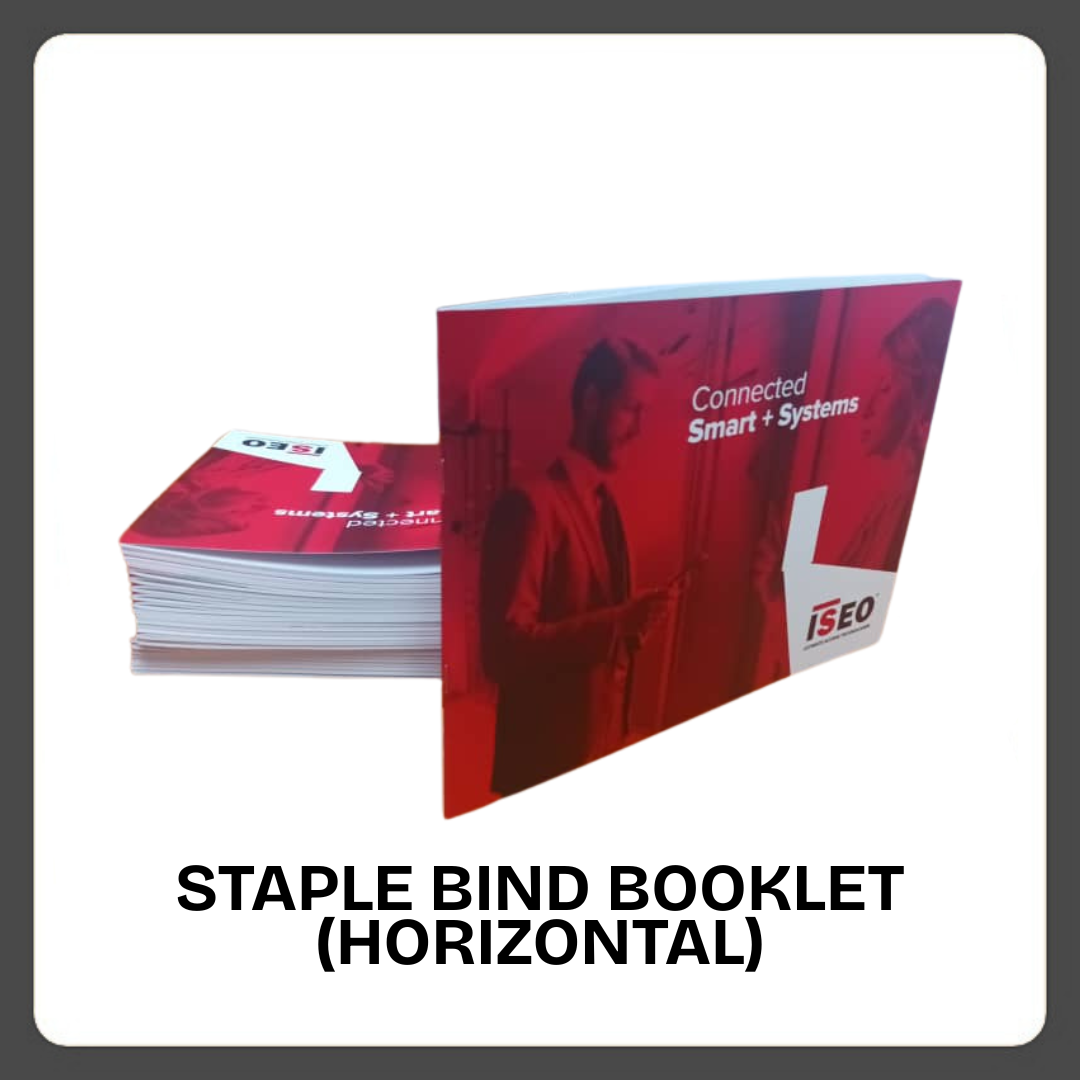 Staple Bind Booklet - Esprawell Sdn Bhd