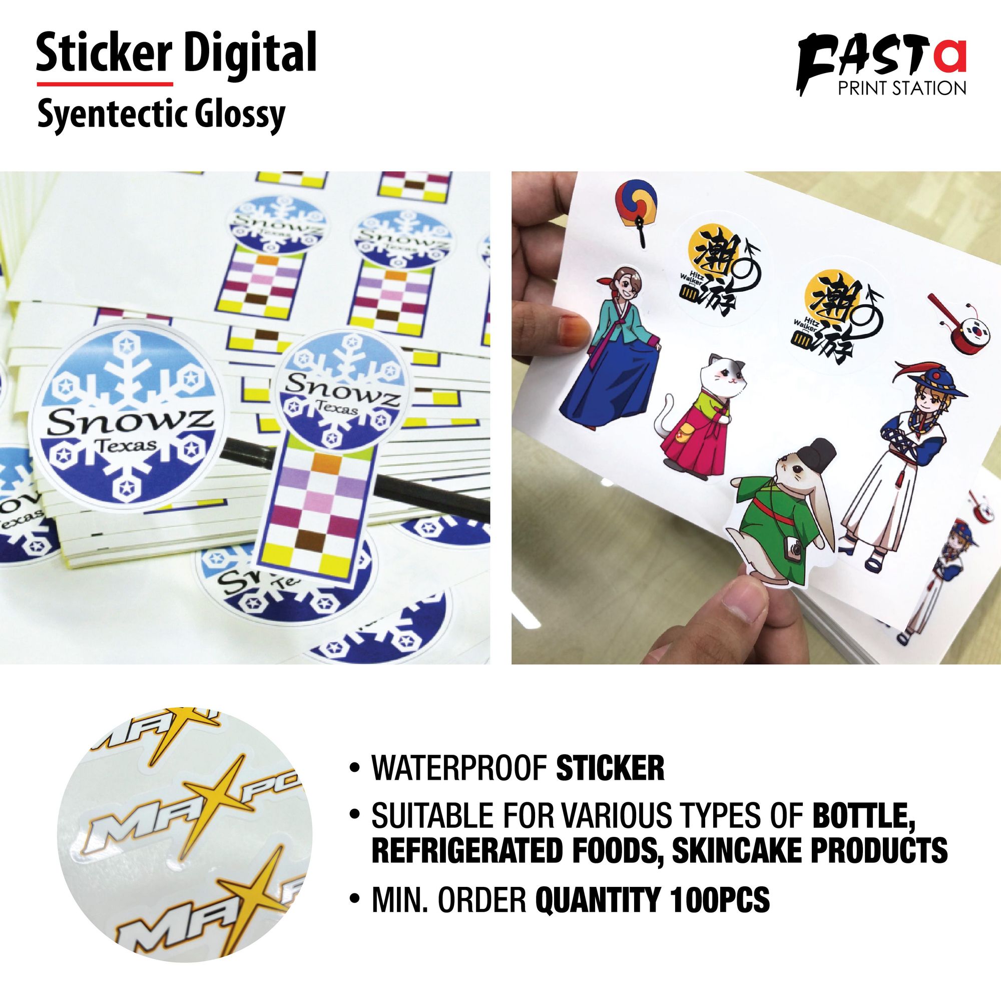 Sticker Digital (Square) - Fasta Group Sdn Bhd