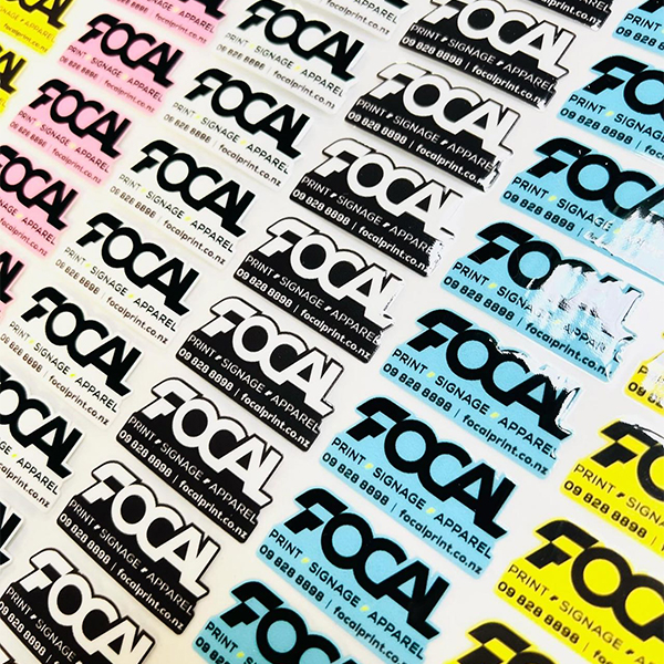 3D UV stickers