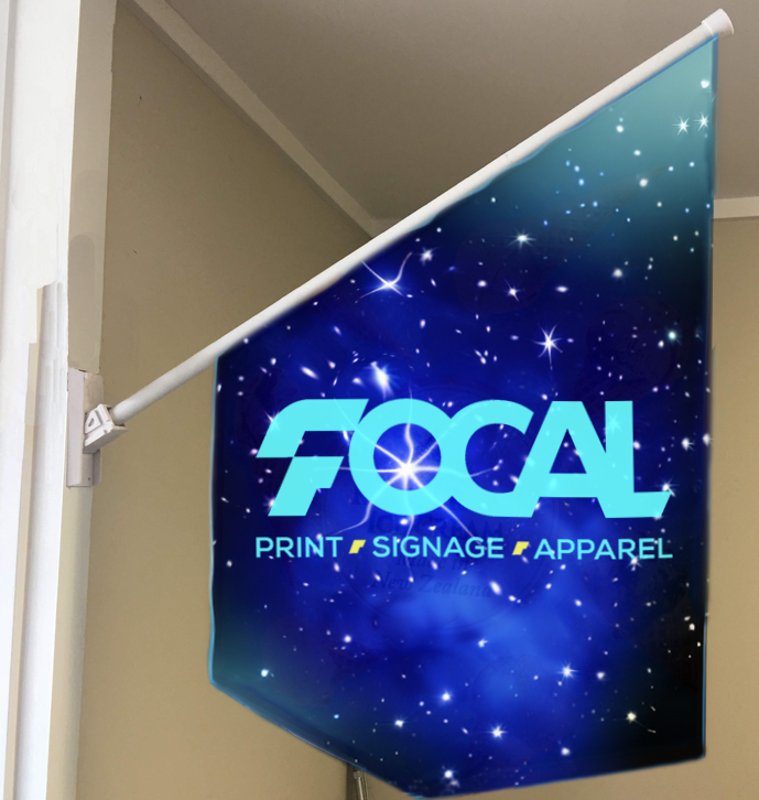 Wall Mount Flags - Focal Print