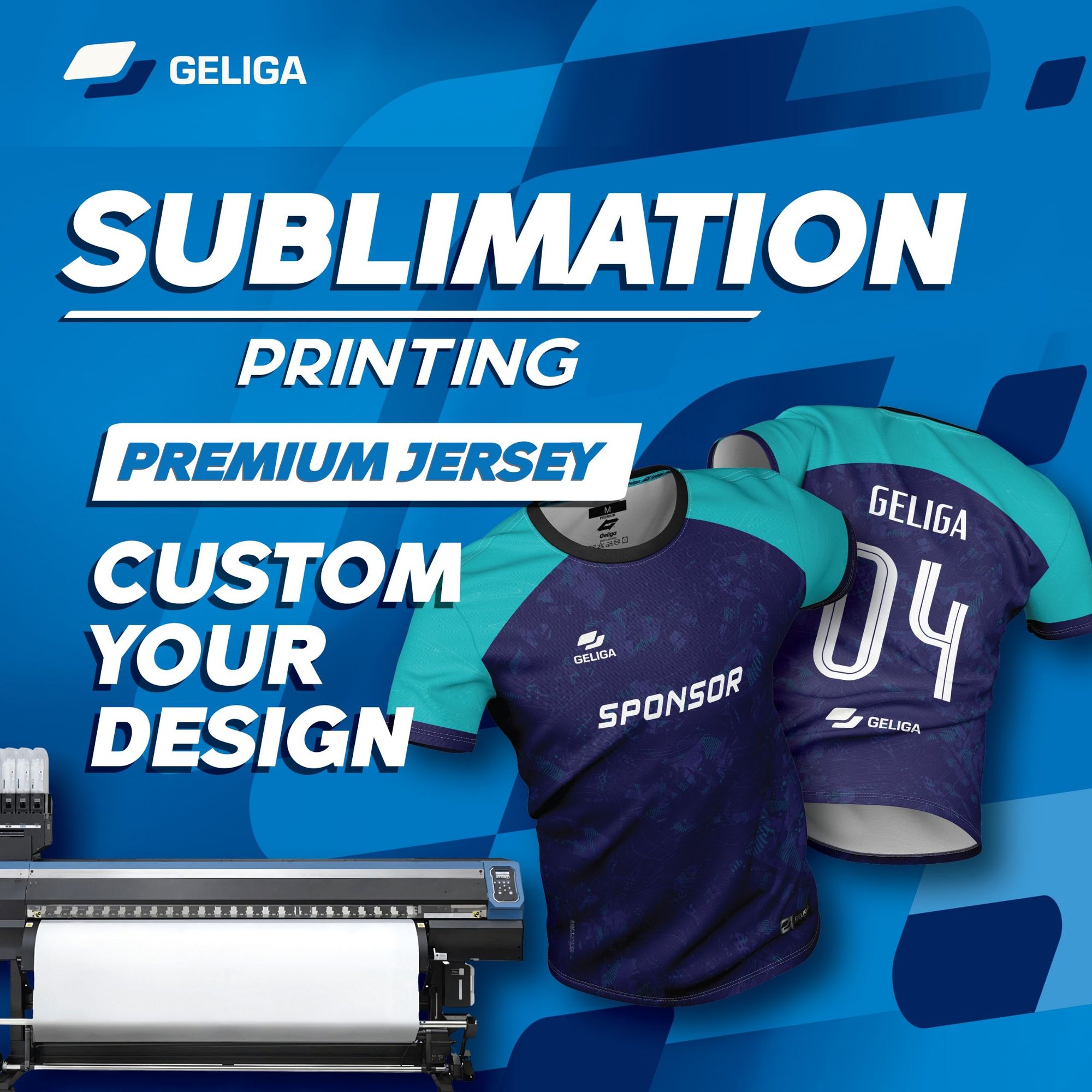 Full Sublimation Shirt - Geliga Global Sdn Bhd