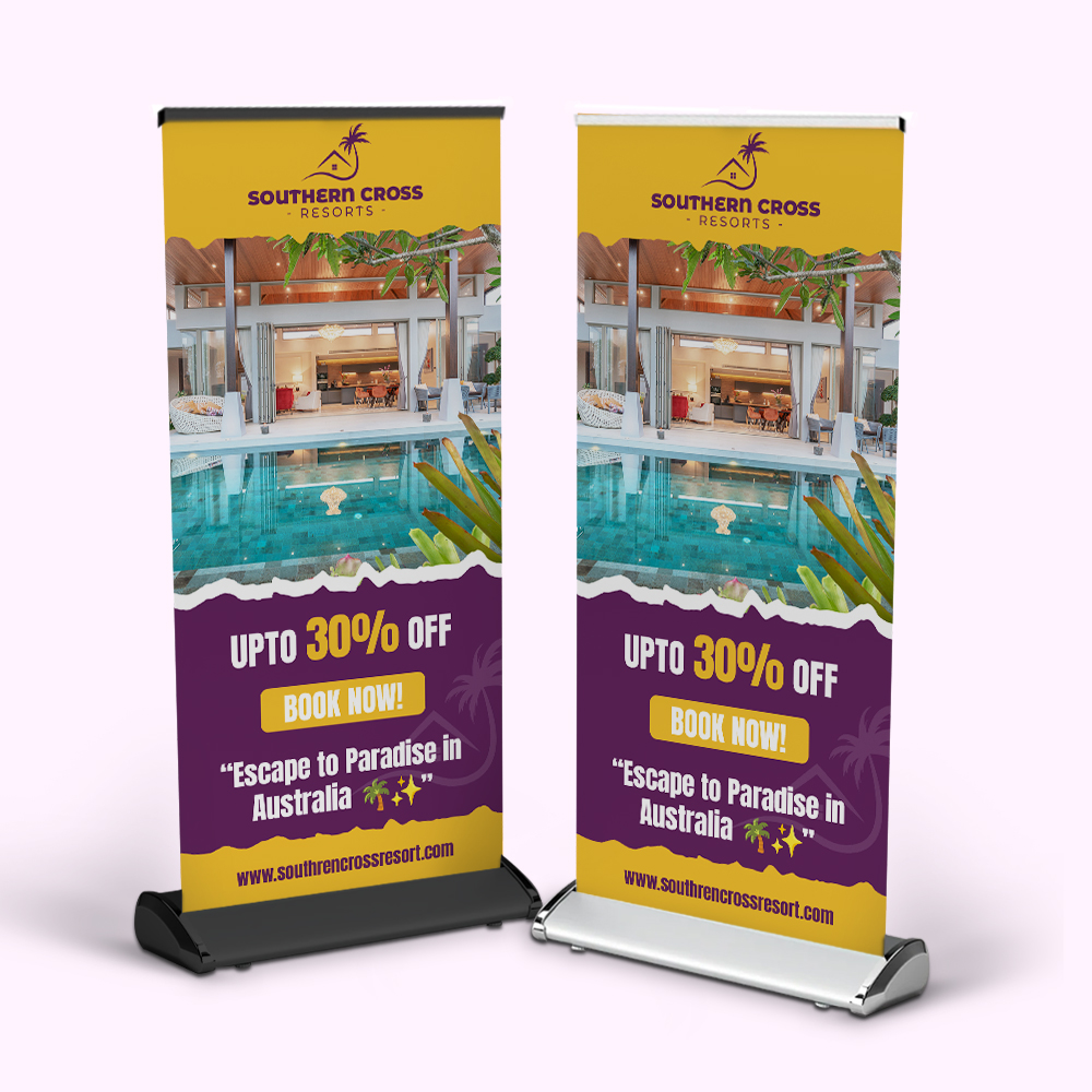 Deluxe Pull Up Banners | Premium Roll Up Displays