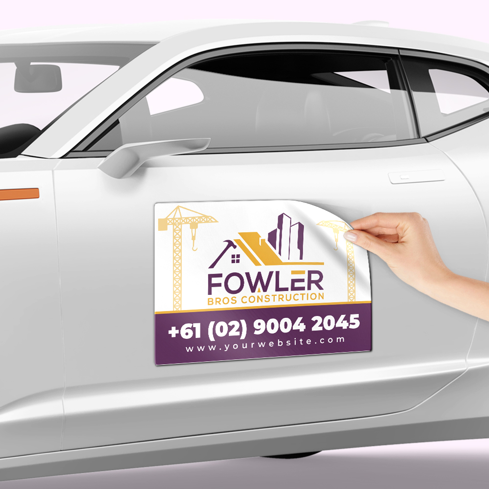 Explore Custom Vehicle Magnets Templates & Personalize Instantly