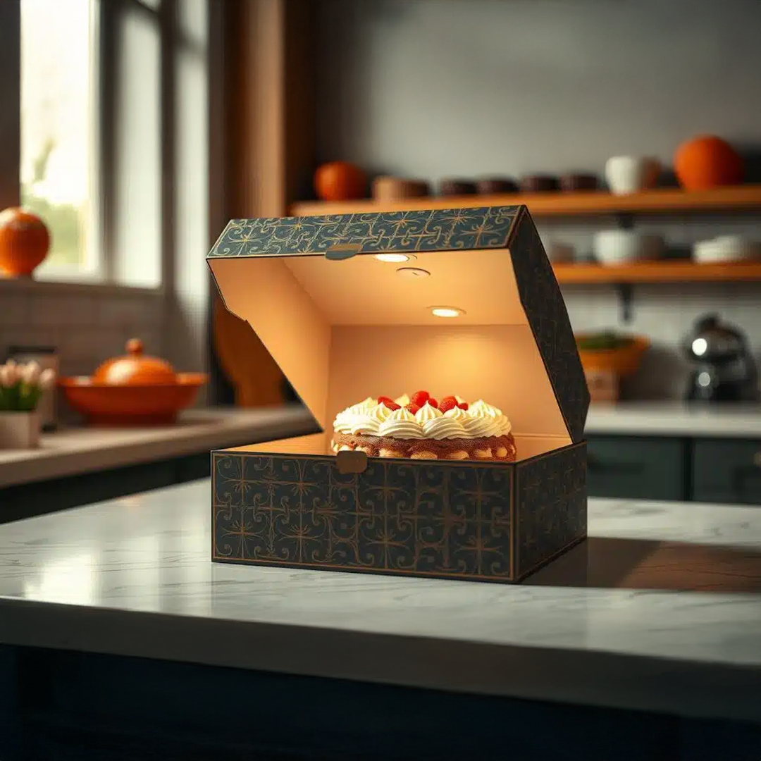 Cake Box Printing Dubai Custom Bakery Packaging | Instaprint UAE