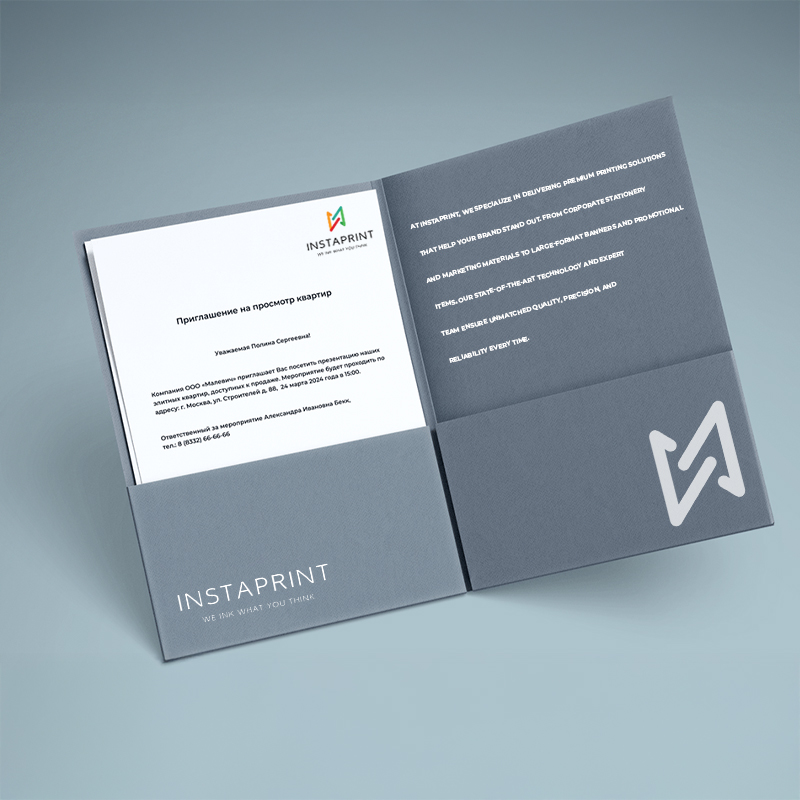 Presentation Folder Printing Dubai | Instaprint UAE