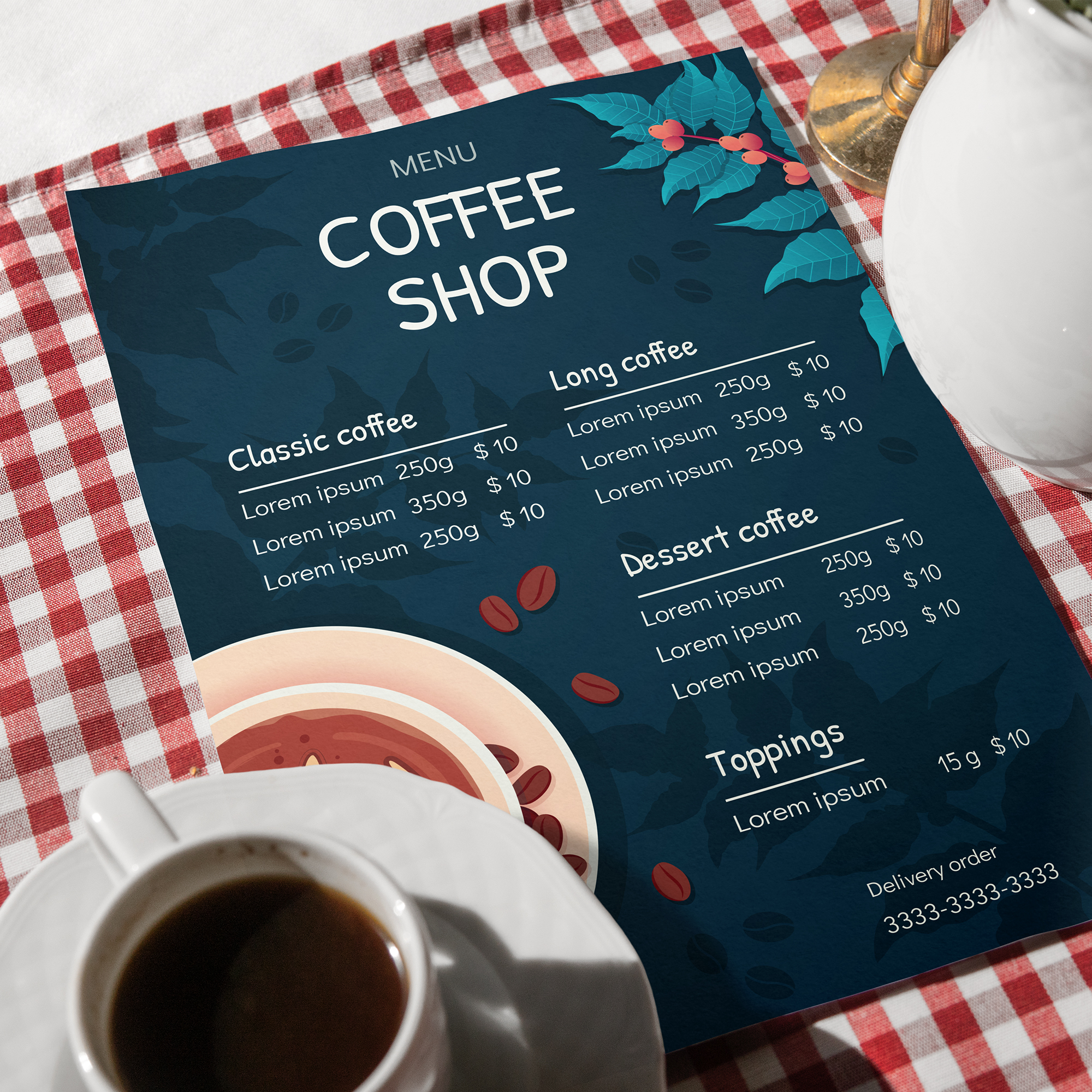 Easily Upload Designs for Your Menus