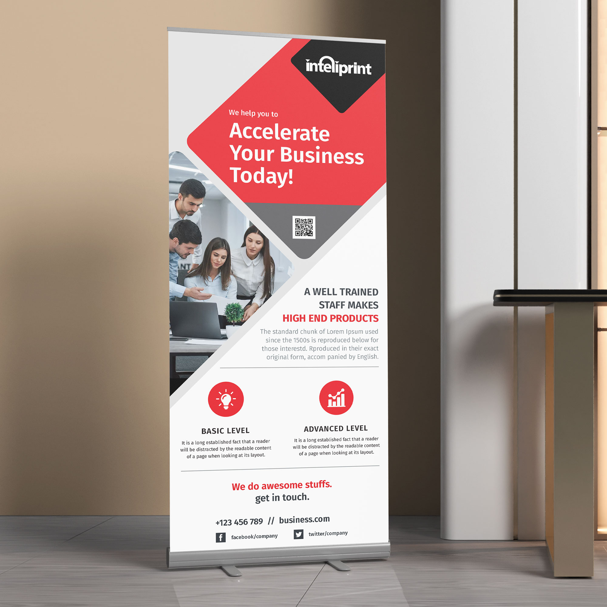 Custom Pull-Up Banners | Newcastle Printing Specialists