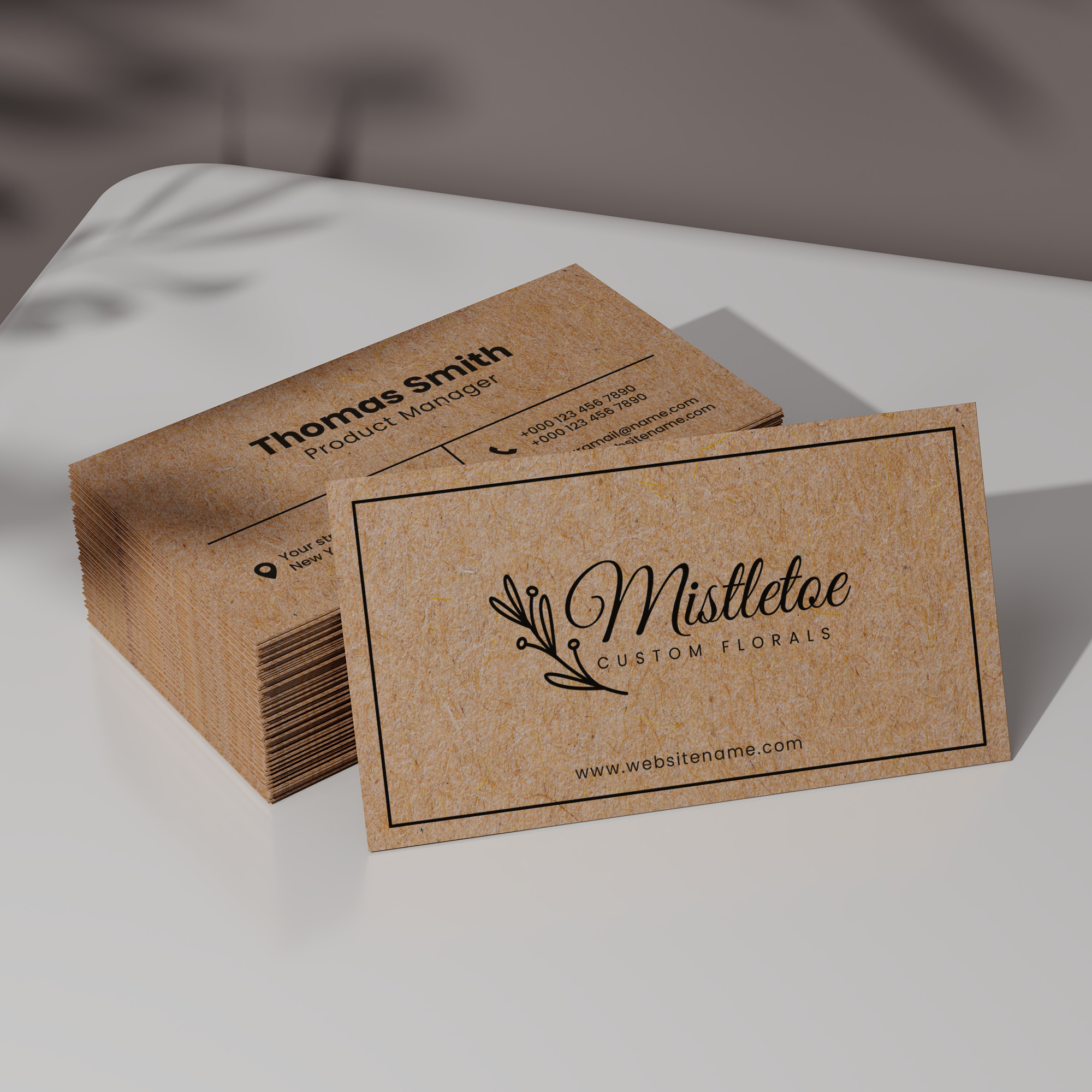 Kraft Business Cards | Sustainable and Stylish | Inteliprint