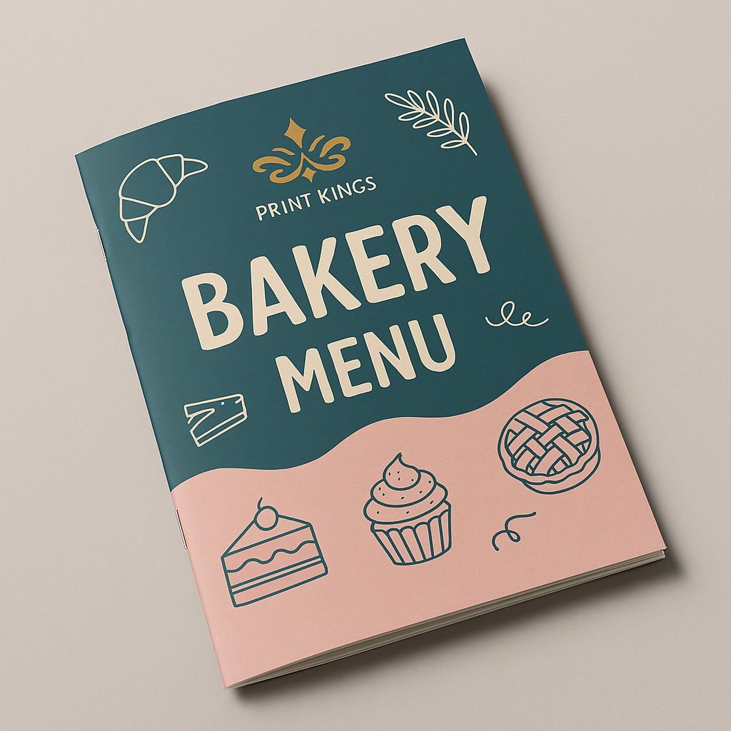 Bi-fold Menu Cards - printkings.com