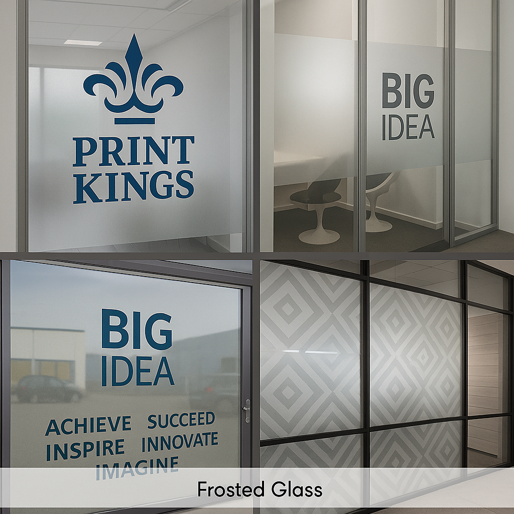Frosted Glass Vinyl - printkings.com