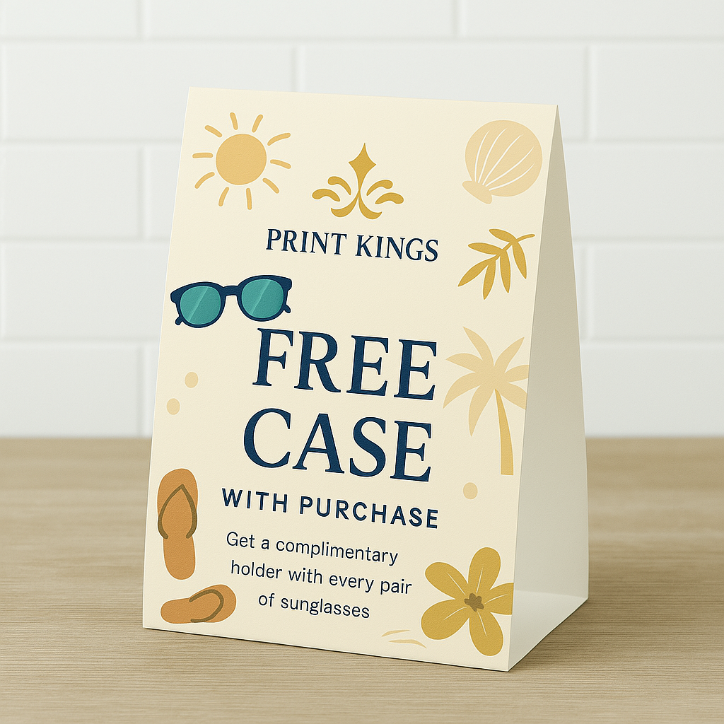 table top Tent Cards - printkings.com