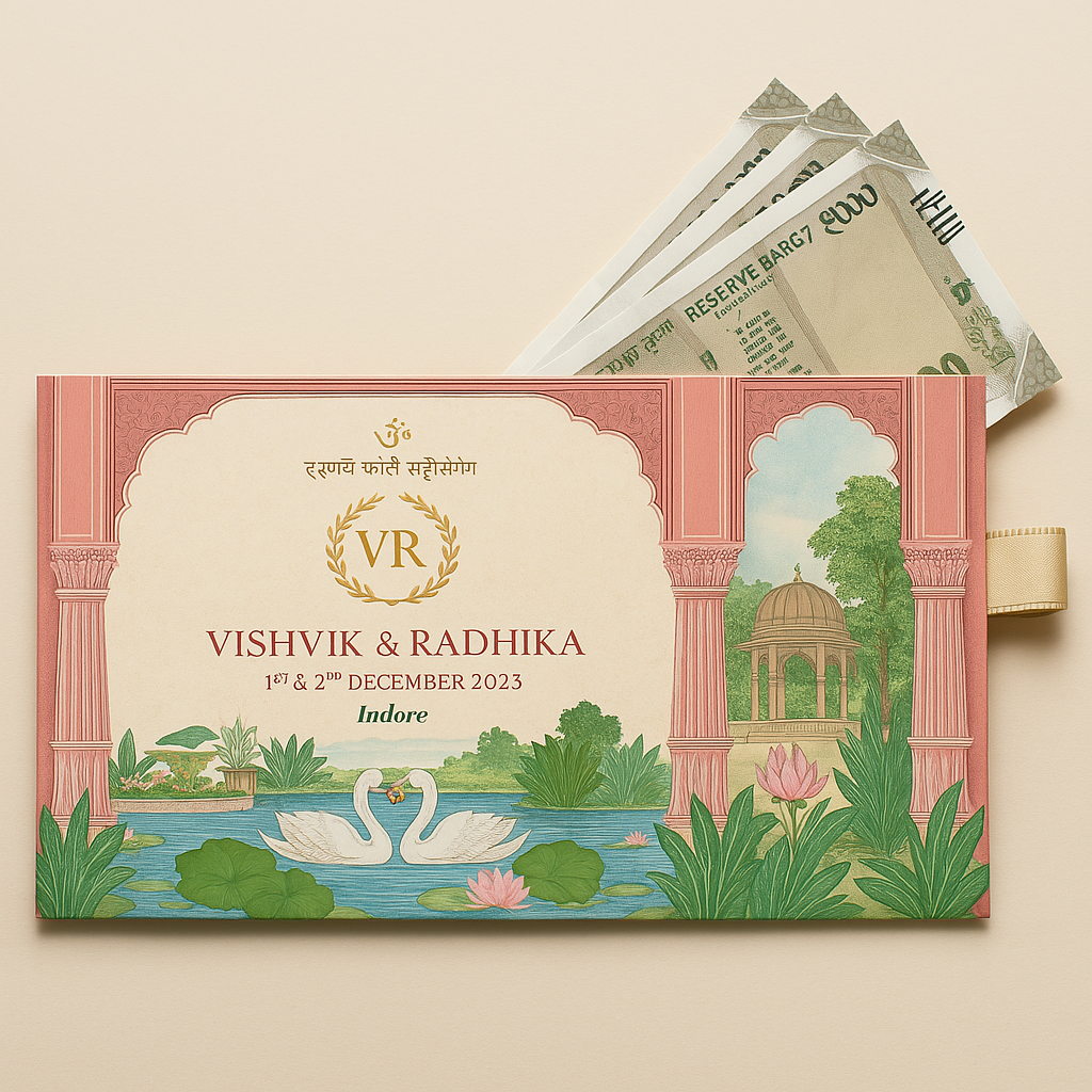 Wedding Shagun Envelope