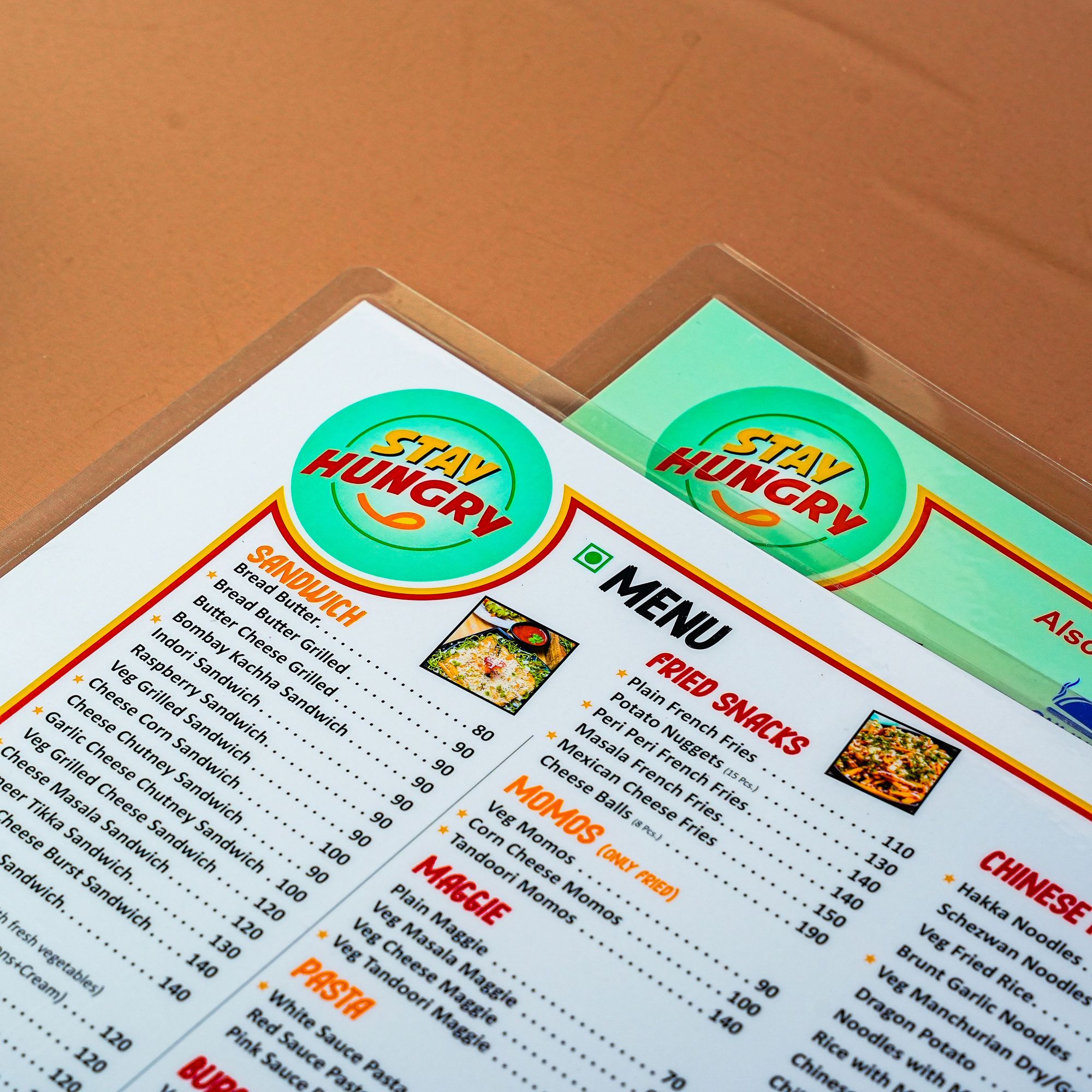 PouchLam Menu Card - printkings.com