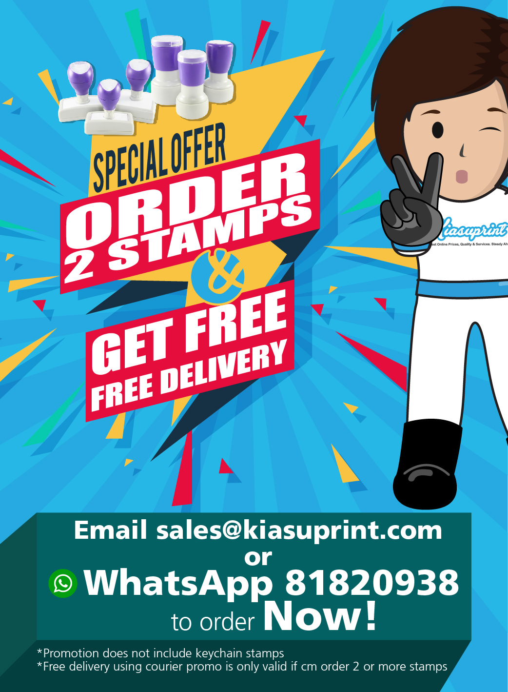 $14 Express Rectangle Self Inking Stamp Maker- DIY online, Reliable