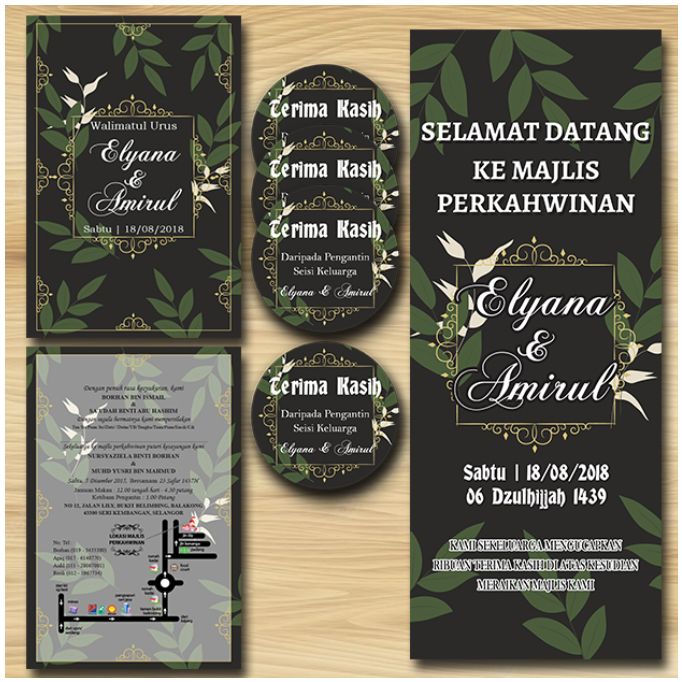 Explore Custom Wedding Card Templates & Personalize Instantly