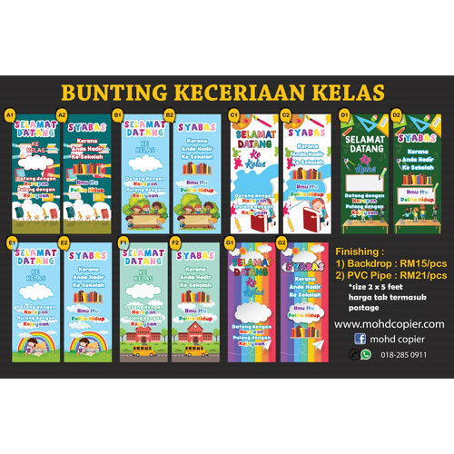 Bunting Selamat Datang