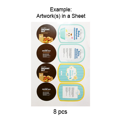 Camel Digiprint Stickers ( Waterproof )