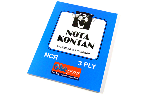 Upload Design - Nota Ply 1/4 F4 - OKE Print