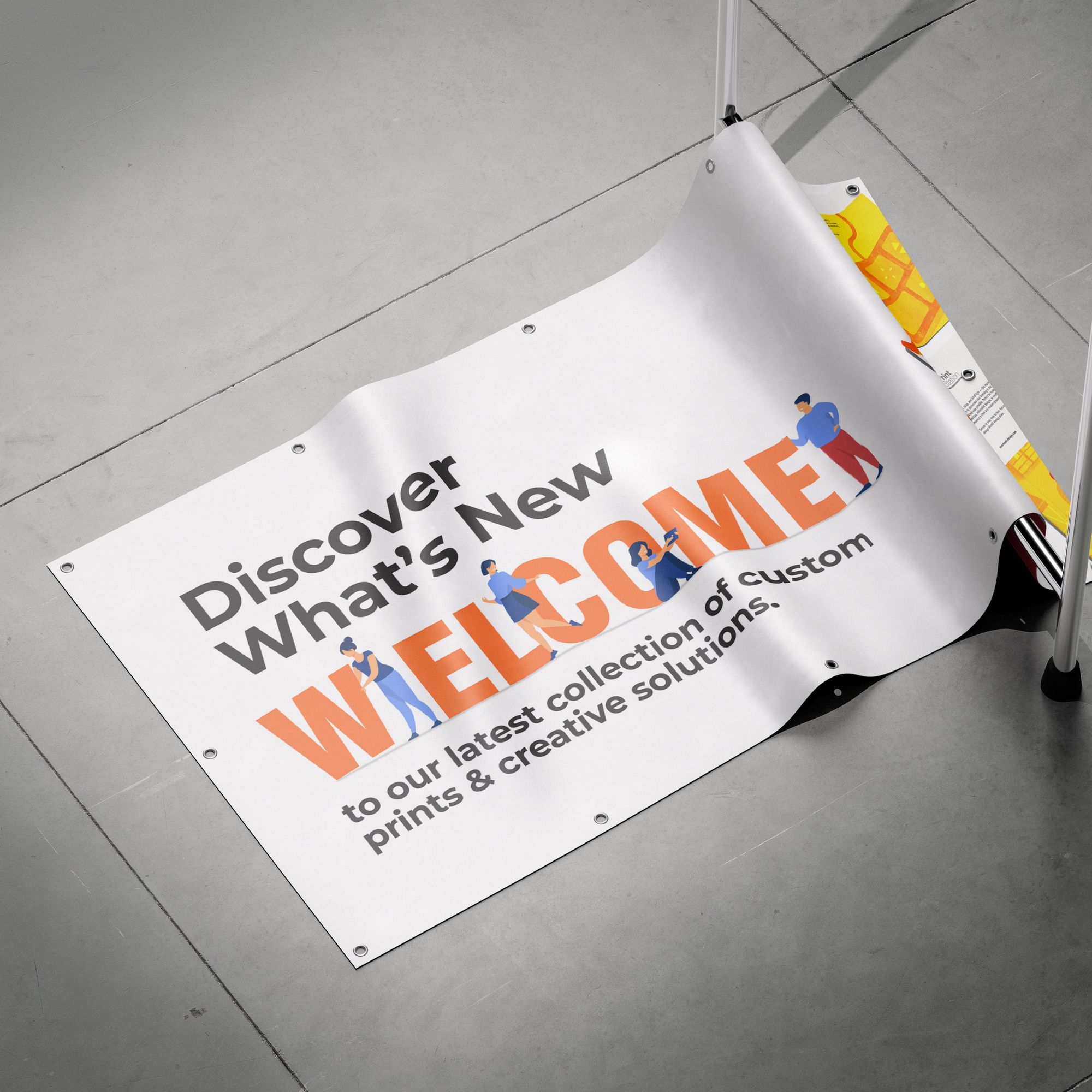 Synthetic PVC Banner - OnePrintStation Dot My Plt