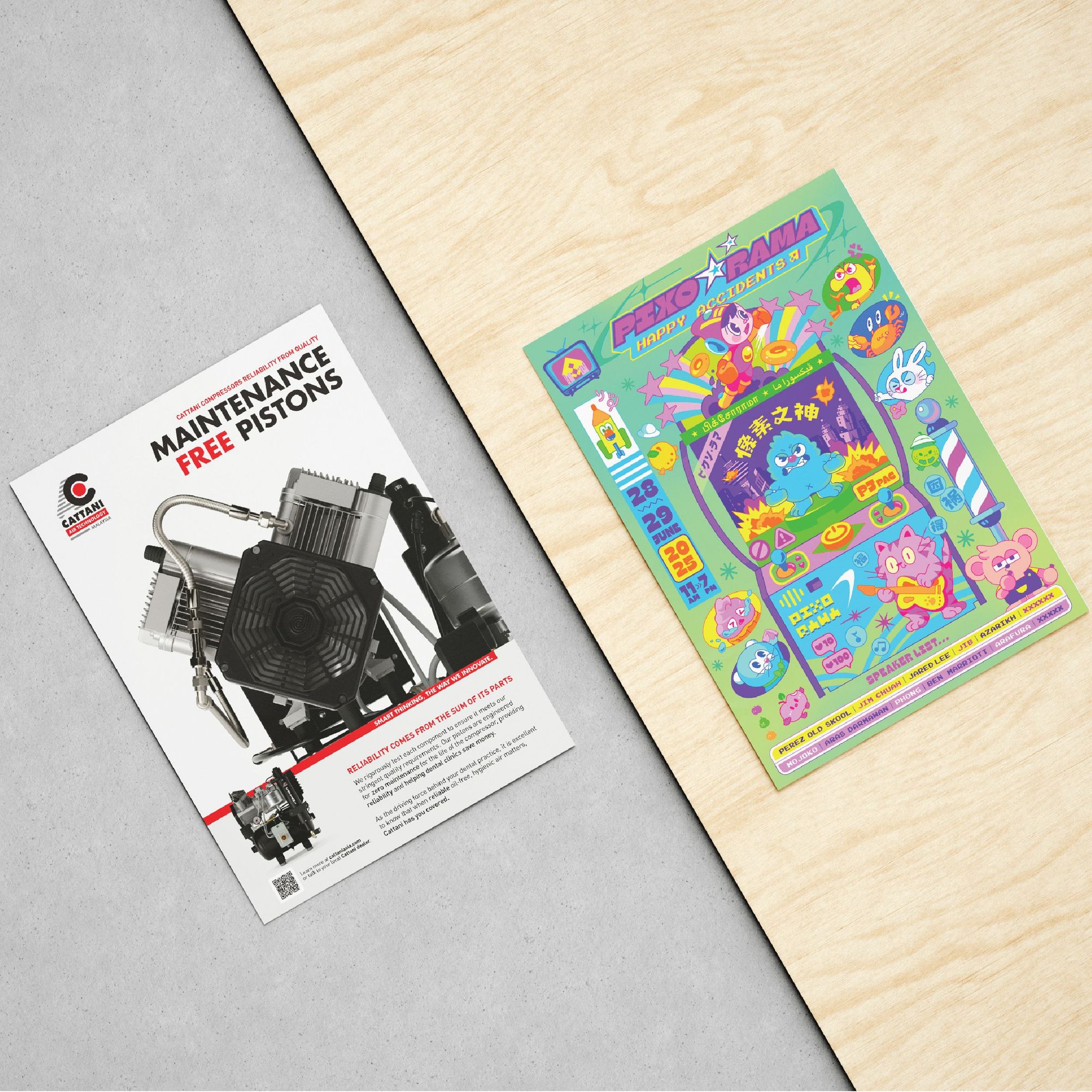 Flyer Short Run Printing - OnePrintStation Dot My Plt