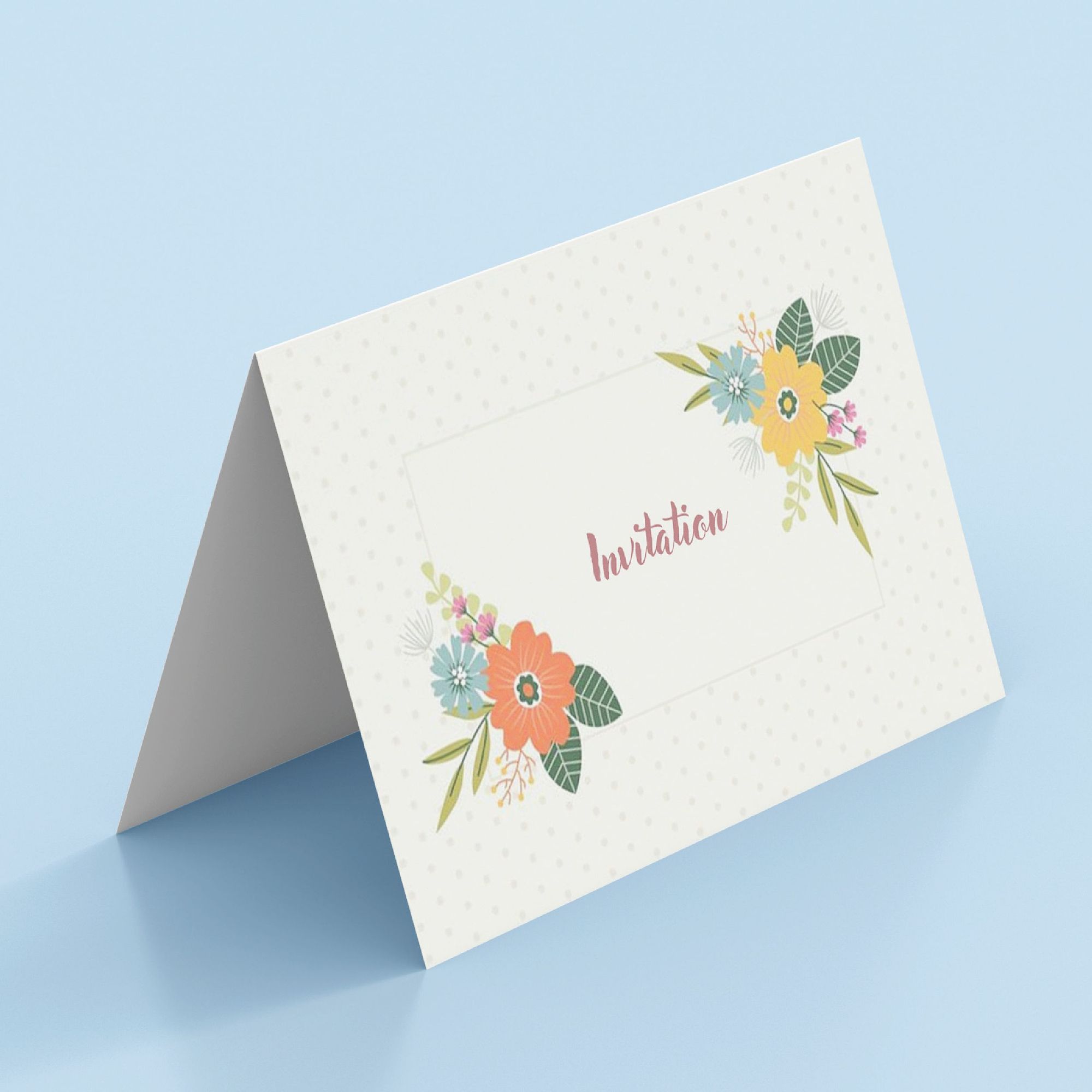 Wedding & Invitation Card With Folding - OnePrintStation Dot My Plt