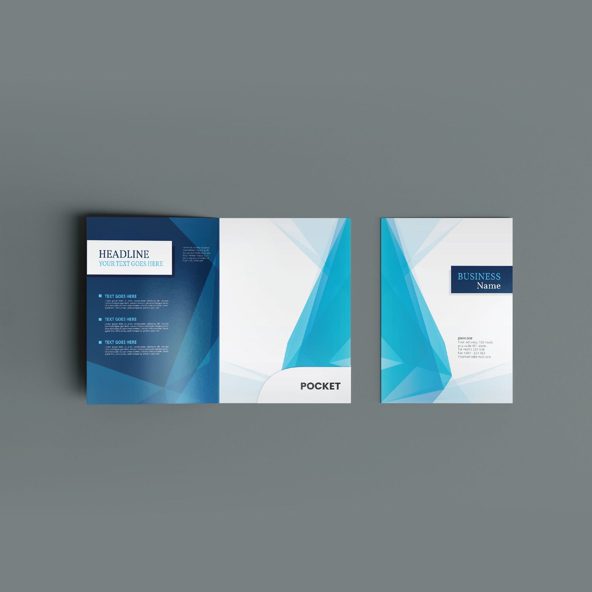 Pocket Folder - OnePrintStation Dot My Plt
