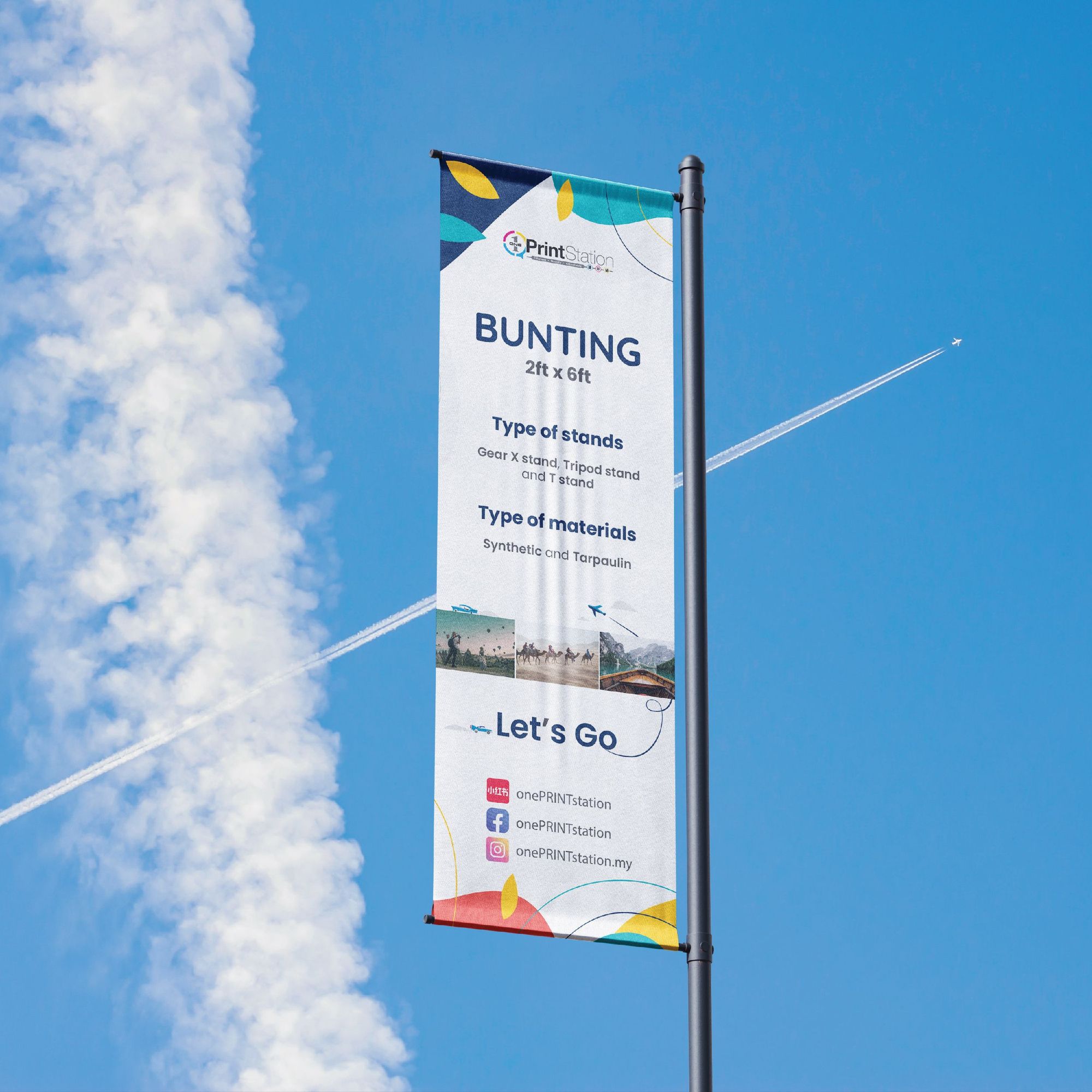 Bunting - OnePrintStation Dot My Plt