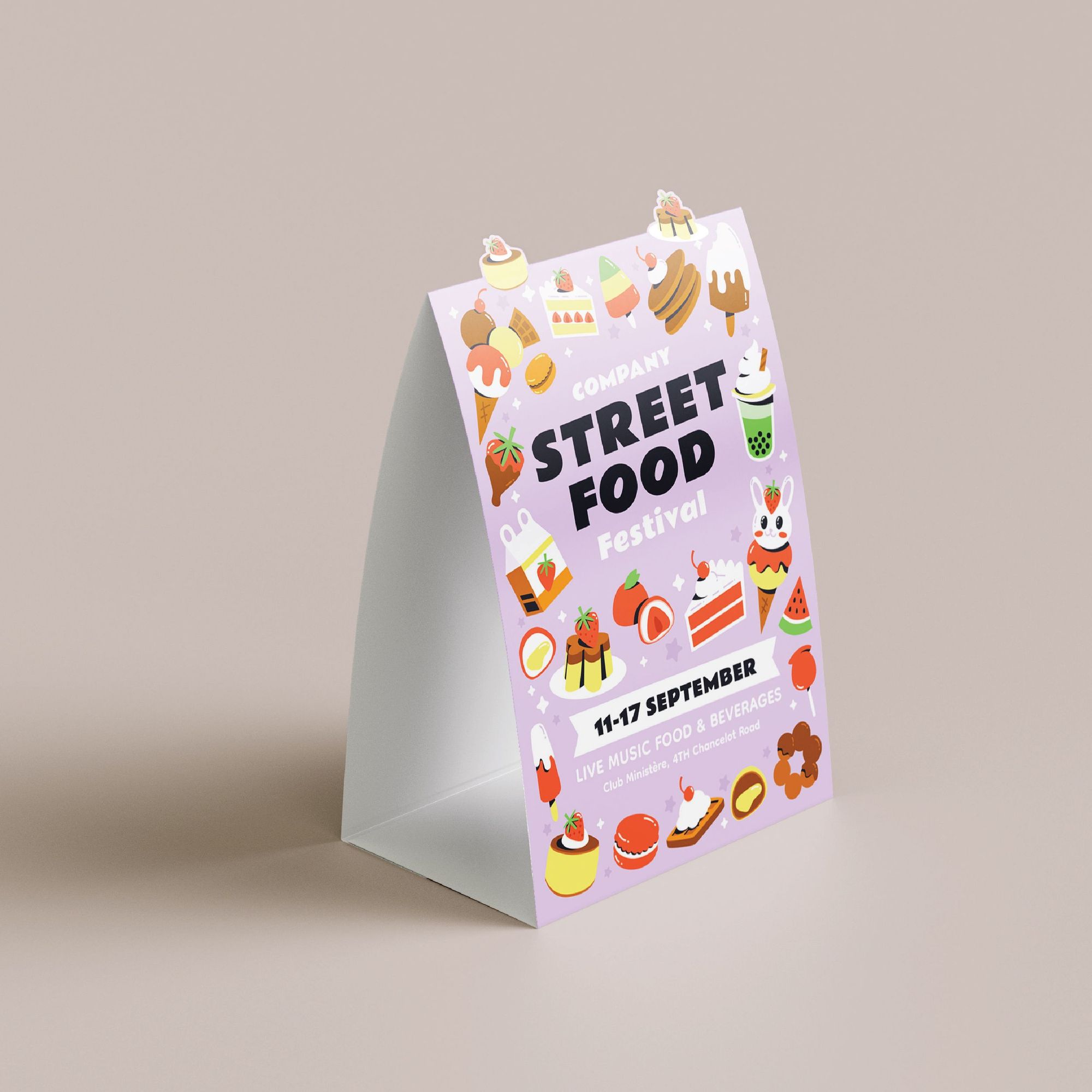 Tent Card - OnePrintStation Dot My Plt