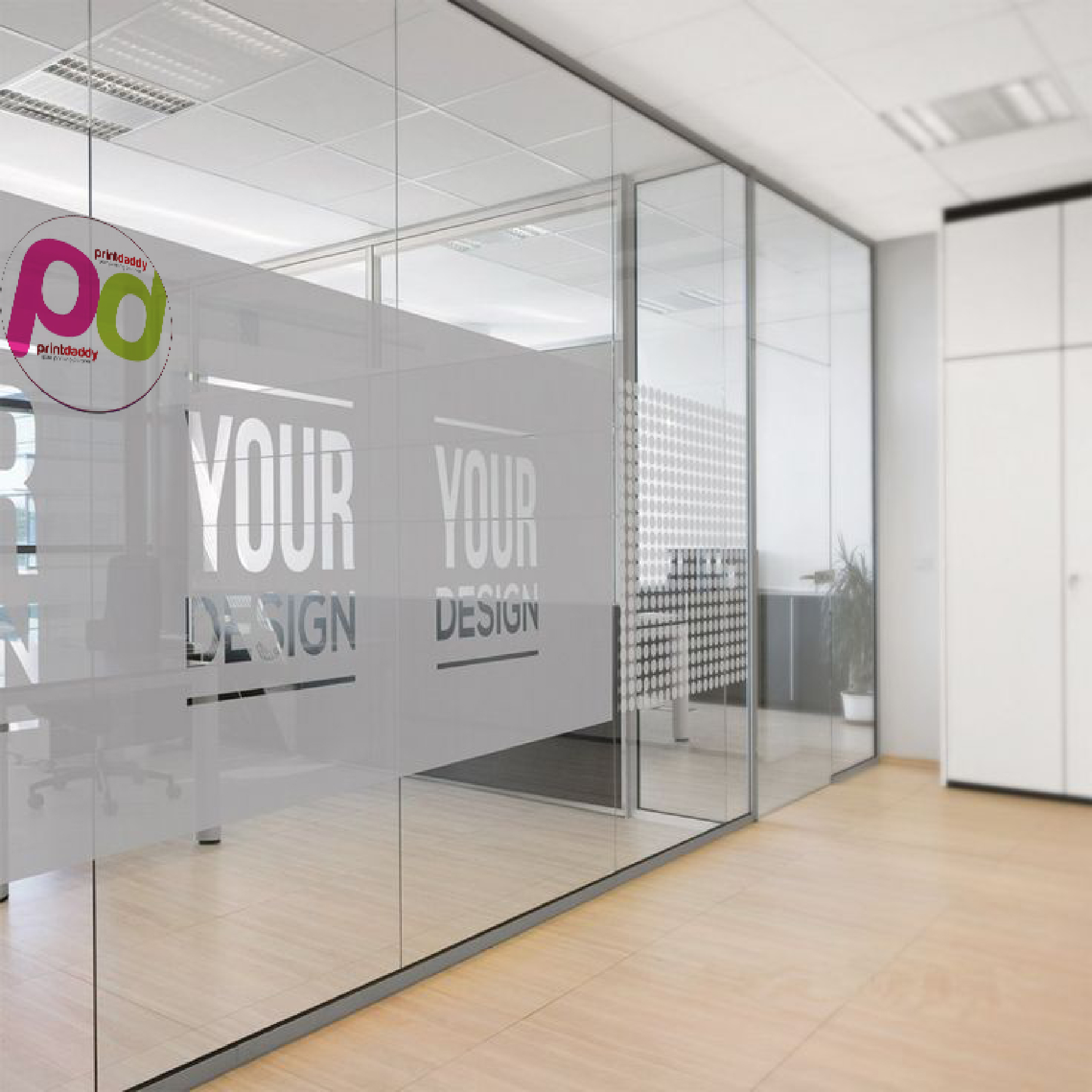 Printdaddy.my I Frosted Window Sticker I Inkjet Printing