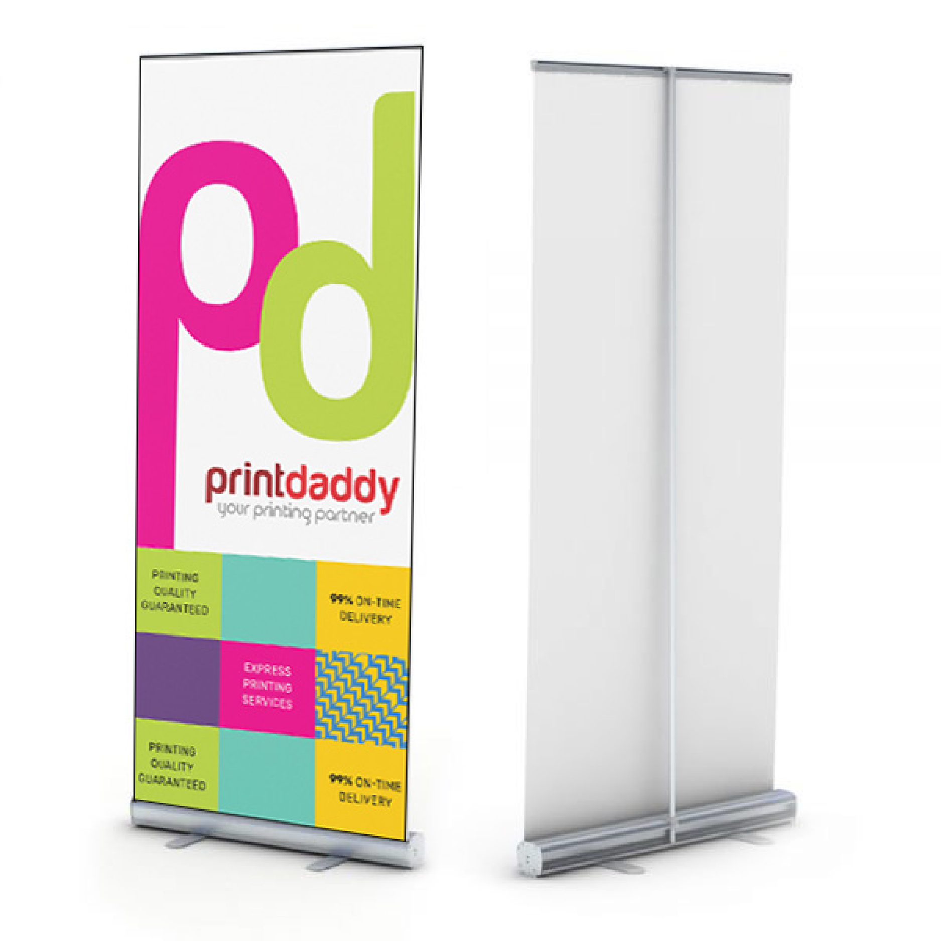 Printdaddy.my I Standard Roll Up Bunting I Cheap Roll up Bunting