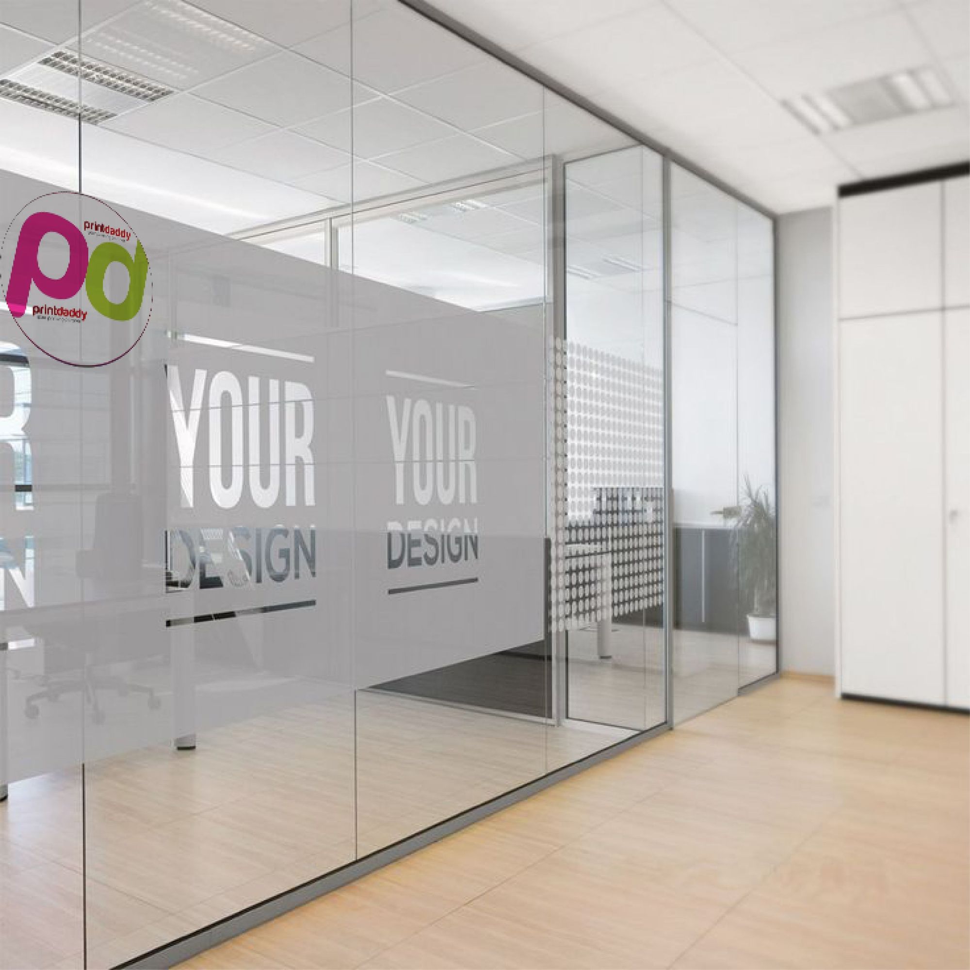 Printdaddy.my I Frosted Window Sticker I Inkjet Printing