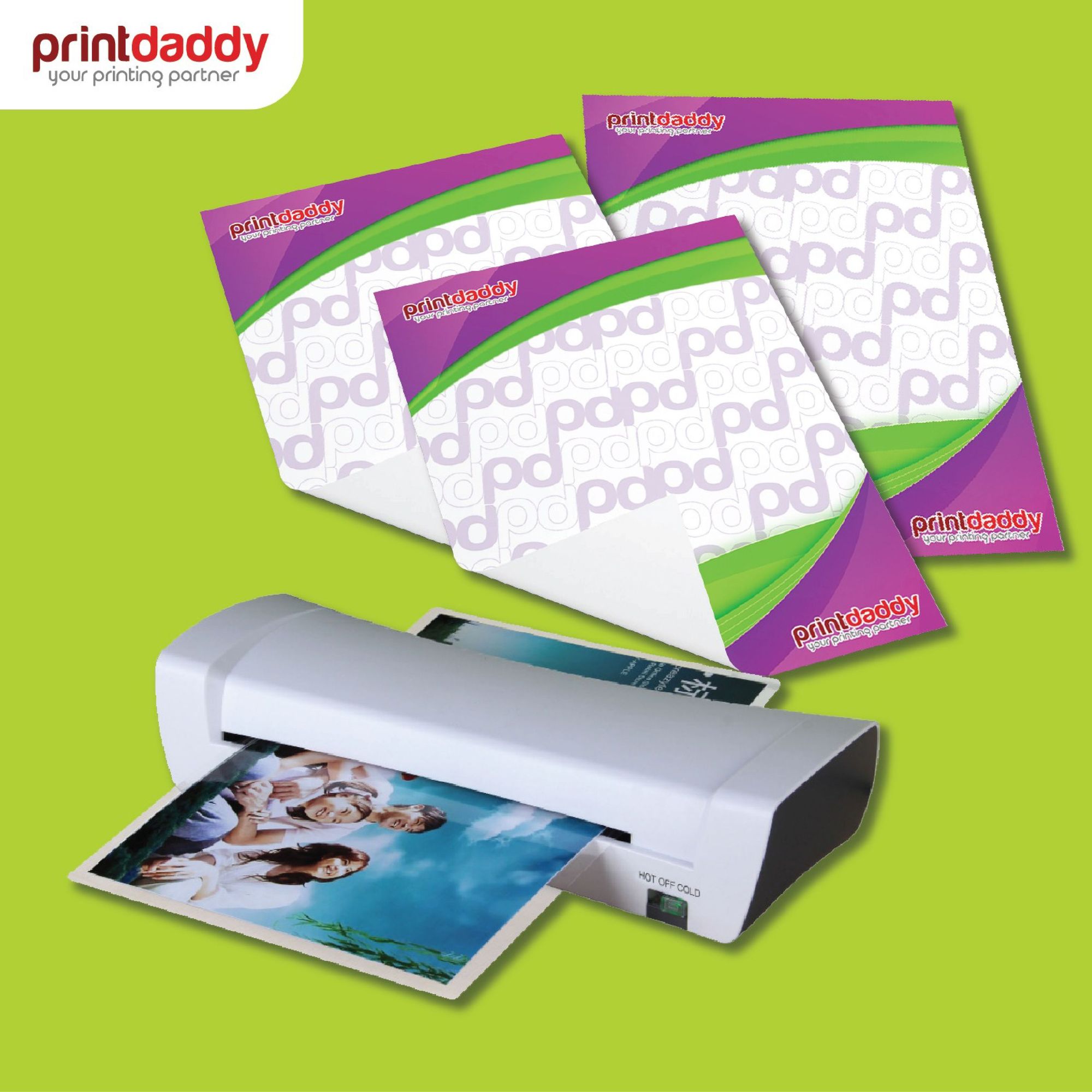Printdaddy.my I Hot Lamination Card I Digital Print