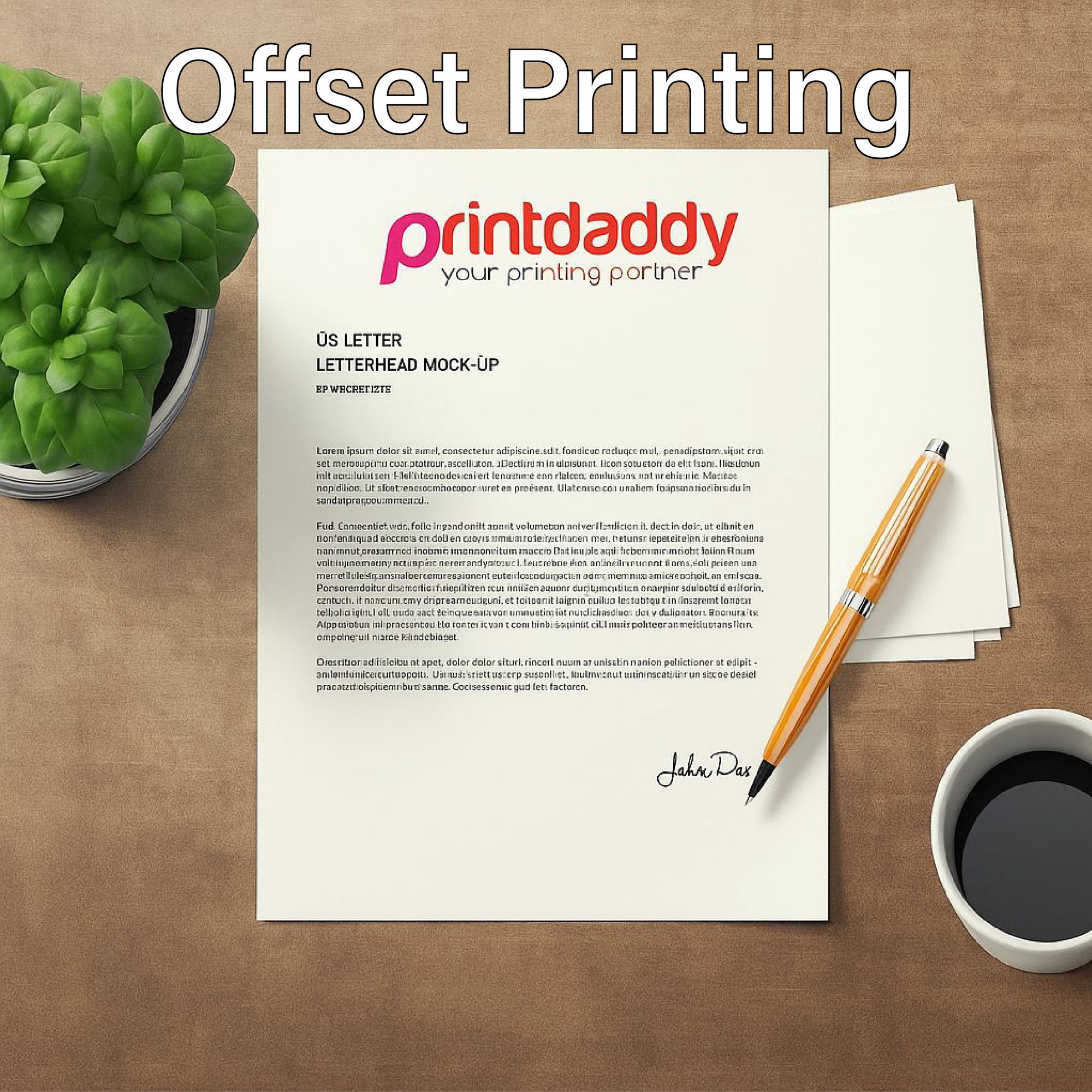 Printdaddy.my I Bulk Printing Letterheads I Offset Printing