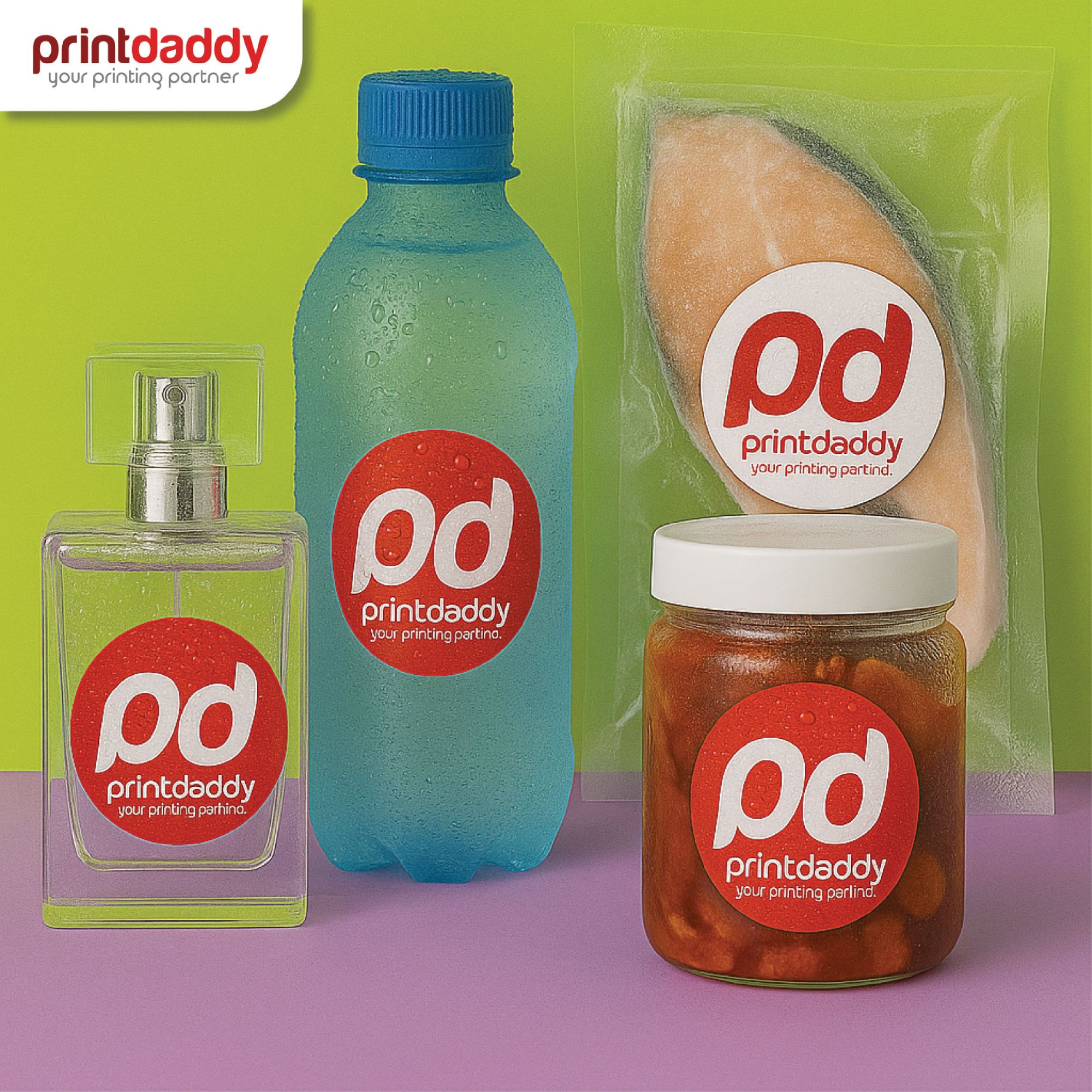 Printdaddy.my I Waterproof Sticker I Digital Sticker