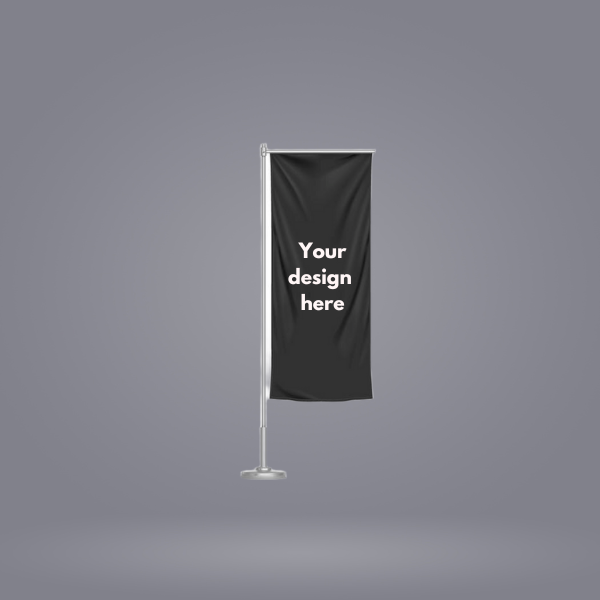 L-Shaped Sail Flags - Copiers and Printers