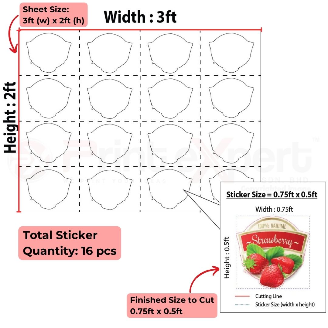 Graphic Die-cut Sticker